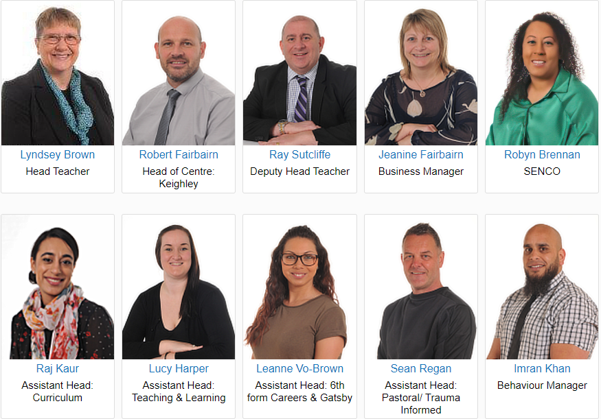 Oastlers School - Meet our staff